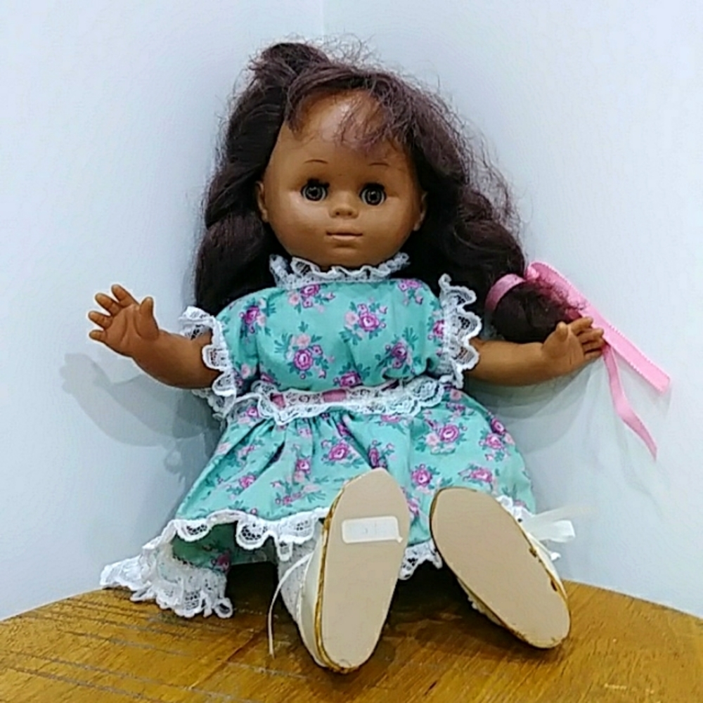 Vintage Simba Doll Black African American - Gem